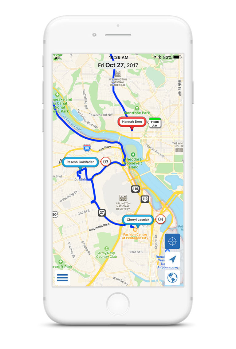 Features | Mapview (formerly Sales Navigator) - Route Planner and Data Map