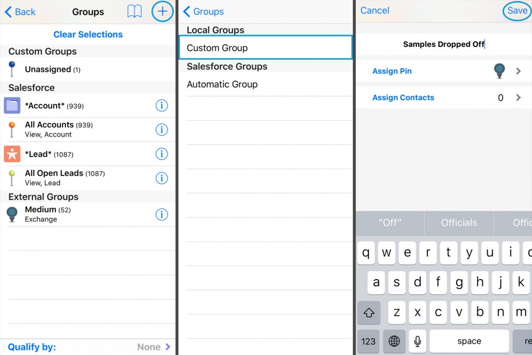 Custom Grouping | Mapview (formerly Sales Navigator) - Route Planner and Data Map
